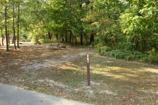 Campsite Details - 267, Shakamak State Park, IN - Indiana Department of ...